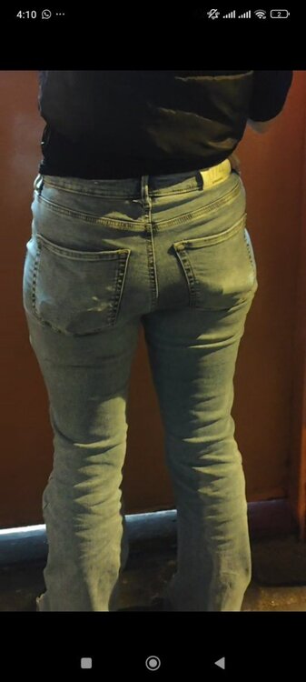 friends ass in blue denim jeans - Tight Jeans - THE CANDID PLANET